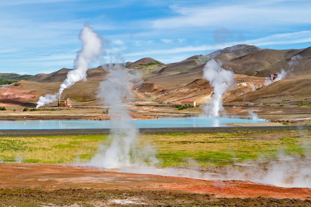 Myvatn geothermal area, northern Iceland. Geothermal power stati | Good Nature Travel Blog