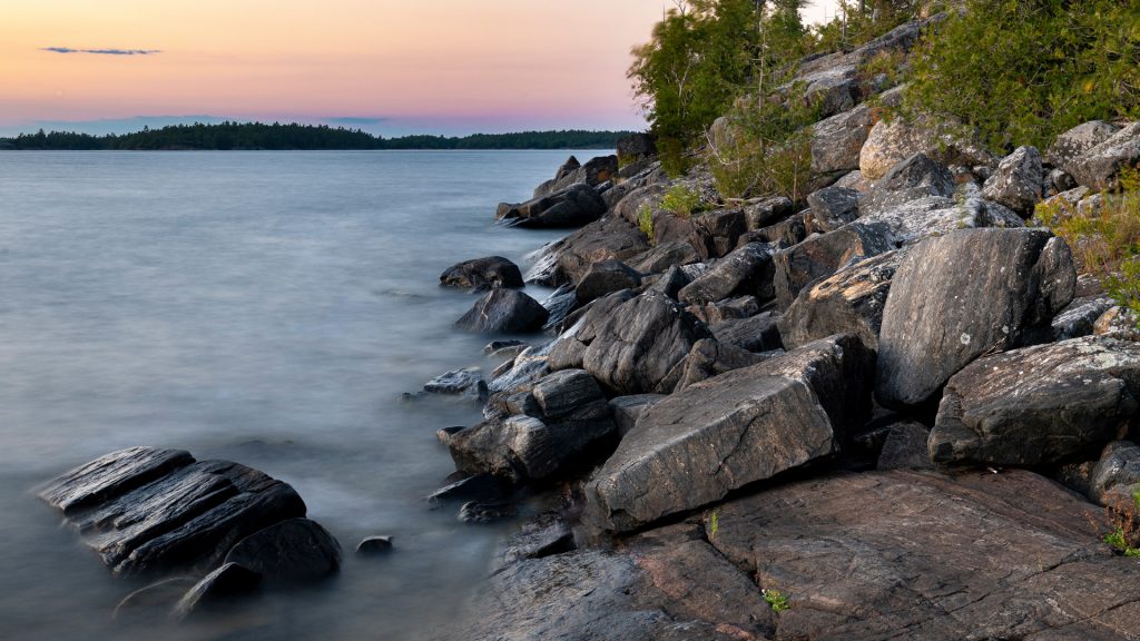 Shoreline of an island among the 30,000 island archipelago on th | Good ...